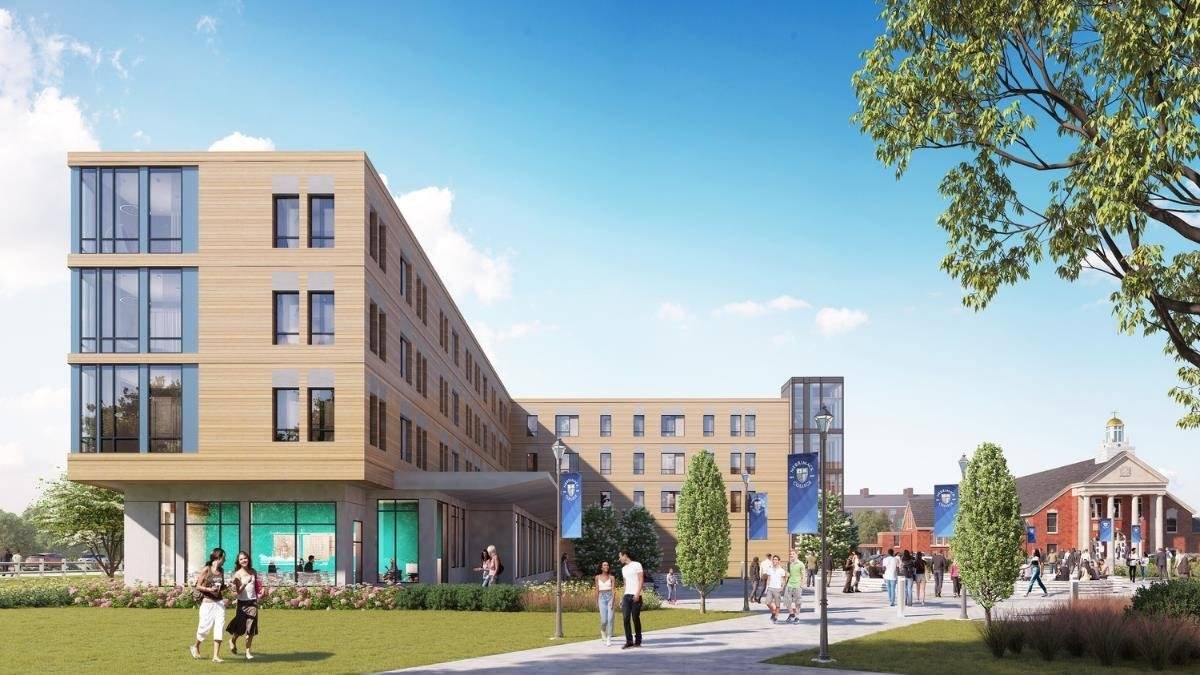 Merrimack College Student Housing Tops Out 540-Bed Campus Expansion - H ...